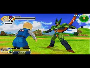 Goku ssj3 and android 20 vs Cell and Majin Buu