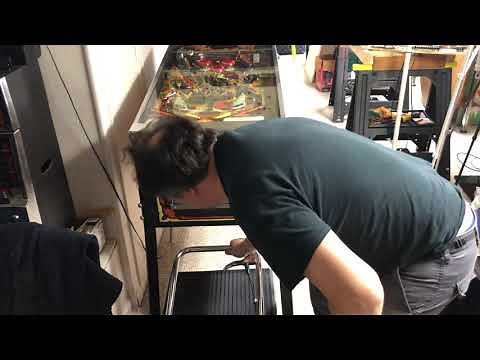 Harbor Freight Lift Table Lifting A Pinball Machine Model 61405, 94822, 60730 #Harborfreight