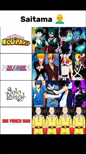 Saitama 🧑‍🦲 #saitama #opm #anime #fypシ