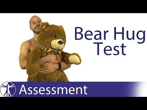 Bear Hug Test | Subscapularis Tear