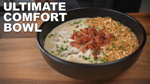 Cod and bacon chowder made simple without clam juice