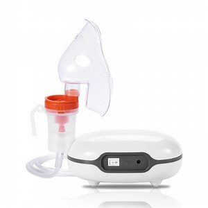 [Hot Item] Fitconn New Asthma Nebulizers Digital Timing Mini Portable DC Compressor Nebulizer