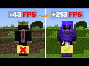 Best Mods For FPS BOOST Minecraft Java + Pojav ! [+1000 Fps]