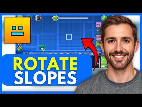 How To MAKE Rotate Slopes In Geometry Dash (EASY) 2026