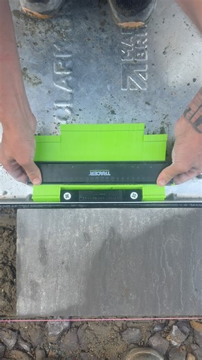 Josh Hodgson on Instagram: "Line it up, lock it in… mark it up! @tracertools #foryou #fyp #fypシ #garden #gardenlove #landscaper #landscaping"