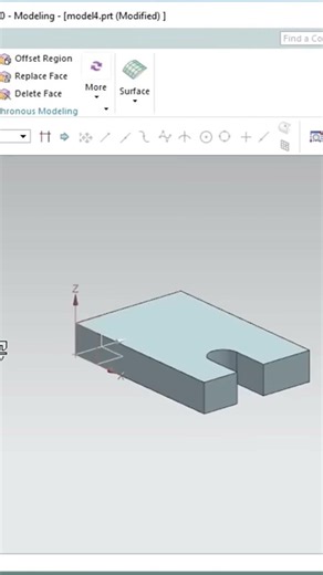 UG NX 3D modeling