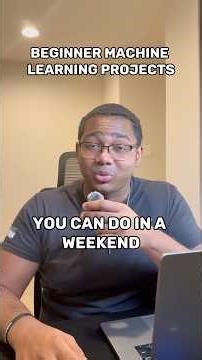 Machine Learning Projects for this Weekend