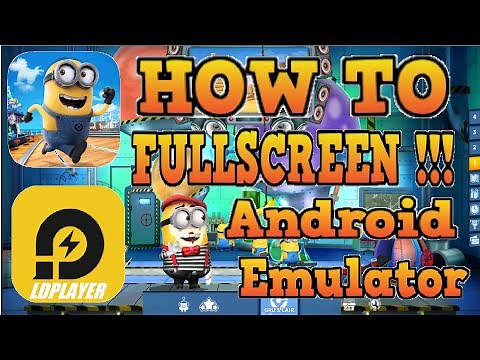 How to play Fullscreen Minion Rush android emulator LDPlayer for PC