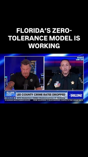 FLORIDA’S ZERO-TOLERANCE MODEL IS WORKING Sheriff Carmine Marceno praises Gov. DeSantis and President Trump’s mission: “If you’re not supposed to be here, you’re not going to be here, and you’re not going to commit violent crimes here.” @ericbolling | America's Voice News