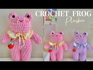 🍓How To Crochet Frog | Plushie Free pattern 🍓