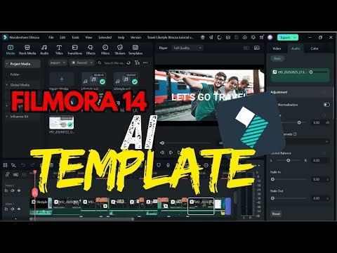 Filmora 14 Tutorial: Make Creative AI Videos with One Click!