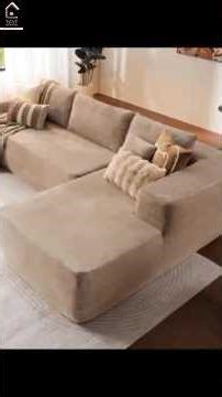 Luxury Cloud Sectional Sofa Review | Modern L-Shape Couch for Living Room Comfort