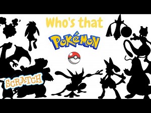 Scratch Tutorial| Who's that Pokémon ? | Scratch Pokemon Game | Scratch Games | Pokemon Scratch