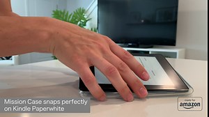 Made For Amazon Clear Case with Screen Protector for Kindle Paperwhite (4th Generation, 2018 Release)