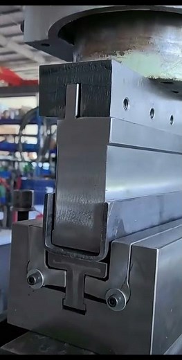 One-Step U-Bending on Thick Plate #pressbrake #machine #cnc