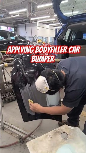 Easy to repair car bumper scratch,