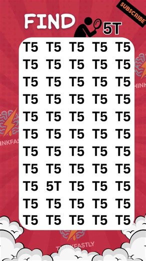 Which 5T doesn't belong #shorts #viral #eyetest