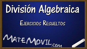 División Algebraica de Polinomios, Ejercicios Resueltos | Matemóvil
