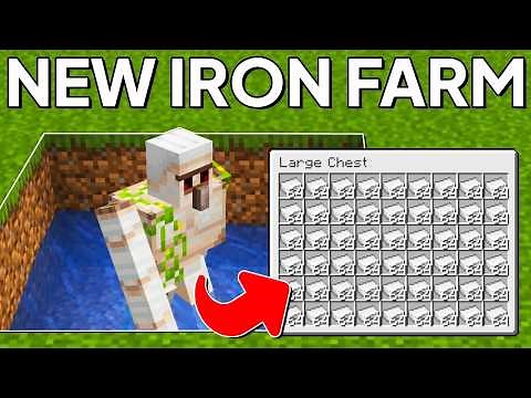 Minecraft Iron Farm 1.21.11