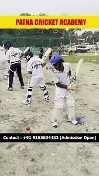 Batting Practice Session in Patna Cricket Academy || Top Cricket Academy in India || MPCC || RCA