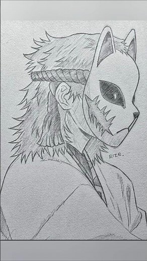I drawing sabito in demon slayer #drawing #animedrawing #animeeart