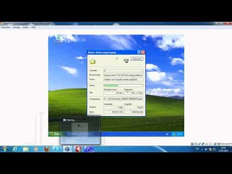 tutorial wie erstellt man ein backup für windows xp