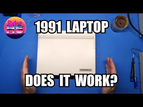 Fixing A Packard Bell Laptop From 1991