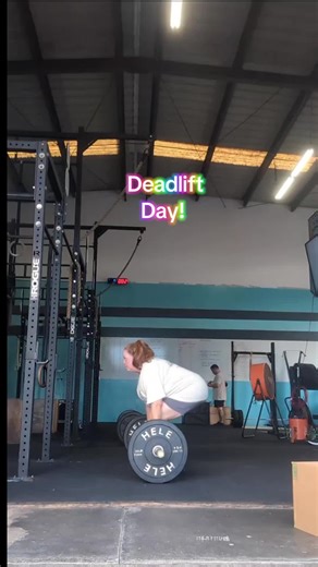 This is my love letter video to deadlifts. finally, something on the program that I am good at and enjoy doing! don't worry, it was followed by burpee box step overs, you know to keep my ego in check.