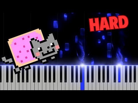 Nyan Cat Theme | (Hard Piano Tutorial) 🎹🌈