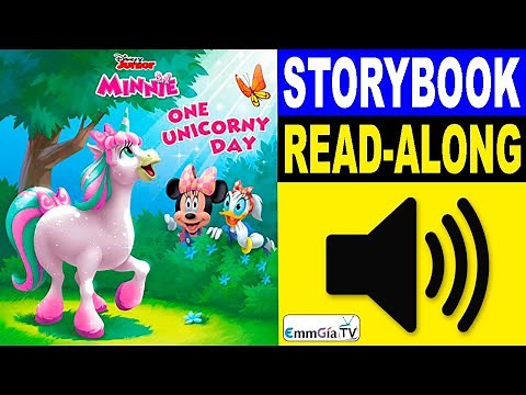Disney Minnie Read Along Story book 📖 Read Aloud Story Books for Kids 📚 One Unicorny Day