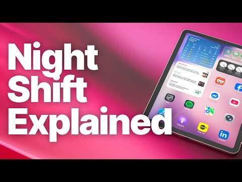 How to Use Night Shift on iPad – Reducing Blue Light