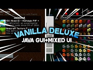 VDX Java Gui+Mixed UI Minecraft PE-Buruan Donwload