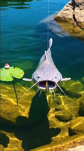 🤯 CRAZY Mekong CATFISH Bite! You Won't BELIEVE This Bait! 🎣 #fishing #catfish