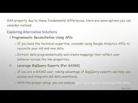 How to Merge Old Data Data from Google Universal Analytics with Google Tag Manager
