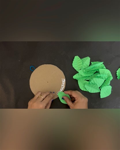 Simple and easy paper flower wall hanging 👌❤️❤️ | Handmade creativity