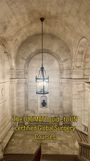 Neha Raj on Instagram: "Before fellowships. Before fieldwork. Before leadership roles. Global surgery starts with foundations. UN-certified courses by @surgfoundation @unitarhq covering: • Navigating global surgery • Disaster teams • Surgical foundations • Suturing skills These UN-certified courses are built for medical students who want to understand global surgery properly, from systems and disaster response to surgical foundations and suturing skills. Start with the basics. Build real compete