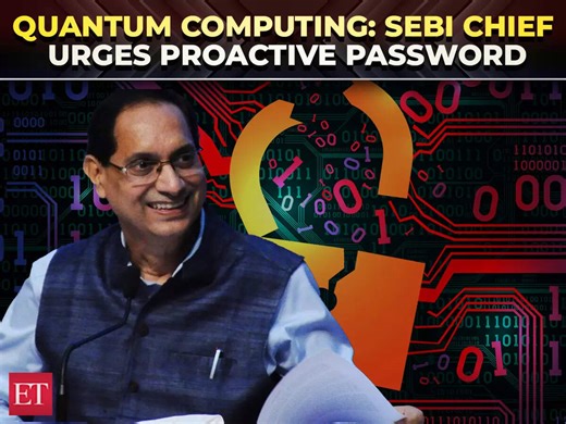 'Cryptography will break': SEBI Chief urges proactive password security in Quantum Age