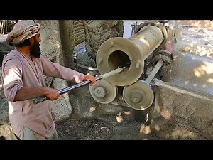 How to Make Big Concrete Pipes | Cement Pipe Manufacturing