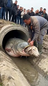 8.6K views · 297 reactions | Giant Catfish Swallows a Sheep Whole — Shocking Footage! V #viralreels #instagood | MGTC Farming | Facebook