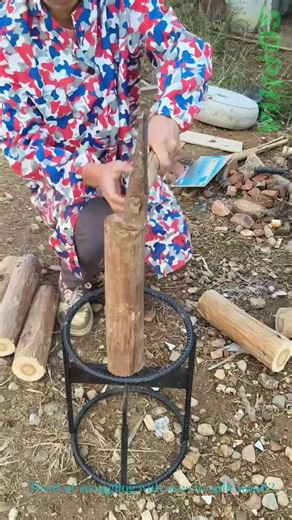 This Tool Makes Splitting Firewood Way Faster!