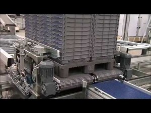 Depalletizing Handling system for SRS crates