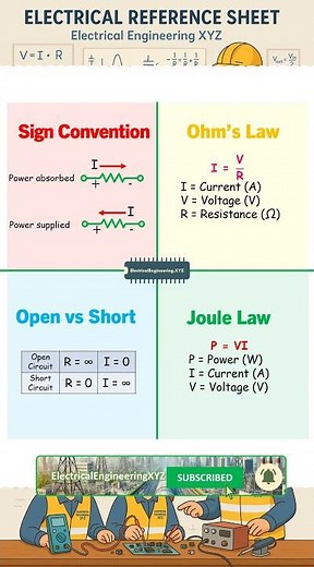 Electrical Reference Sheet 2