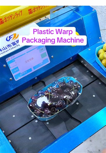 Plastic warp packaging machine#packaging #efficiency #packagingmachine #factory #supply #automatic #package #manufacturer #fruits #packingorders