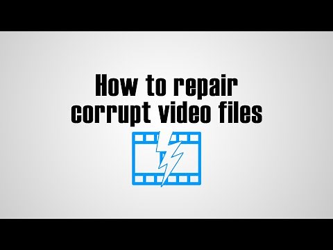 How to repair corrupt or broken MOV files - Repair Video Damage - Corrupt Movie File
