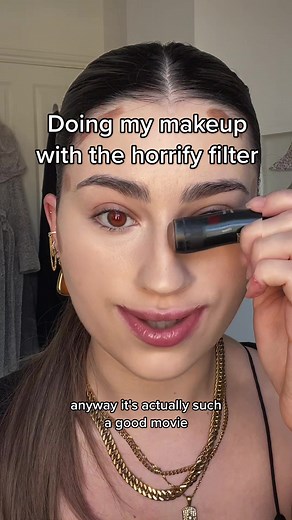 Makeup with Horrify Filter