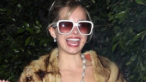 Addison Rae hits the red carpet in a sexy black gown