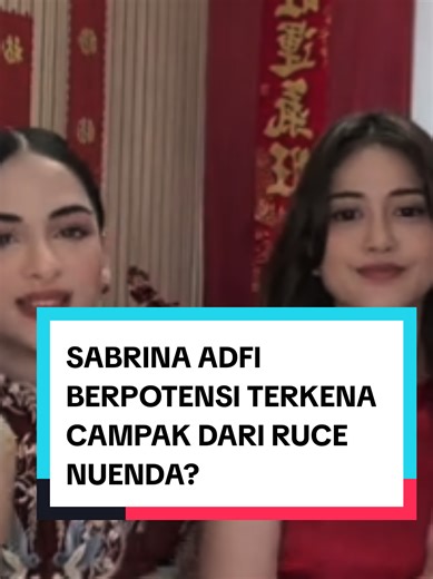 kak sabrina plis cek ke dokter dulu🥺 #sabrinaadfi #sabrina #rucenuenda #masalah