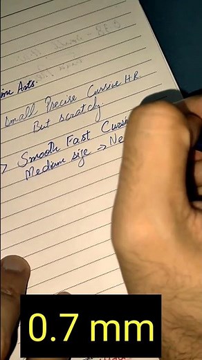 0.38 vs 0.5 vs 0.7 vs 1 mm | Which is Best for u?