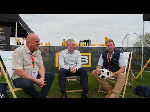 The BEST Digger Operator Wins Football Challenge