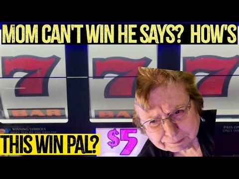 Some Jerk Told Mom We Can't Win Because Someone Just Hit Our Slot For a Jackpot! WE PROVED HIM WRONG